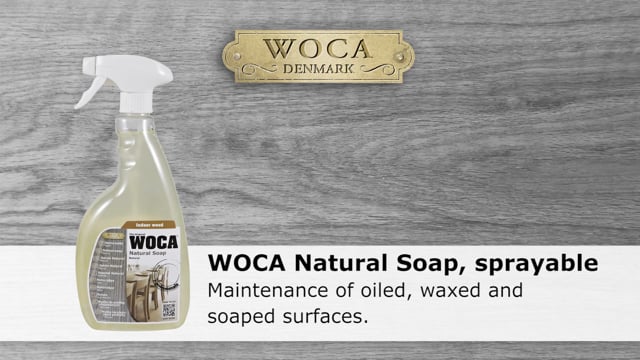 WOCA | NATURAL SOAP SPRAY | PRE-MIXED | OILED SURFACES – Quicksand Supplies